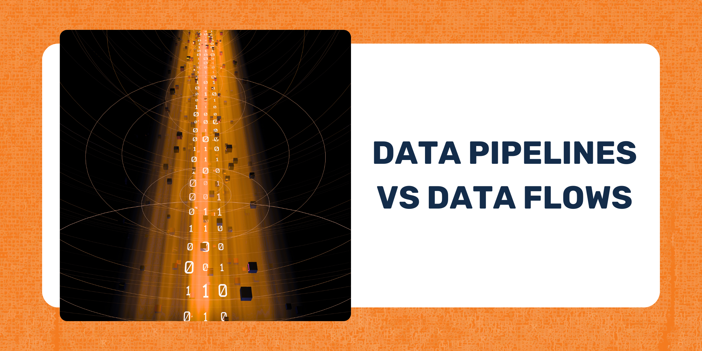 Traditional Data Pipelines vs Modern Data Flows